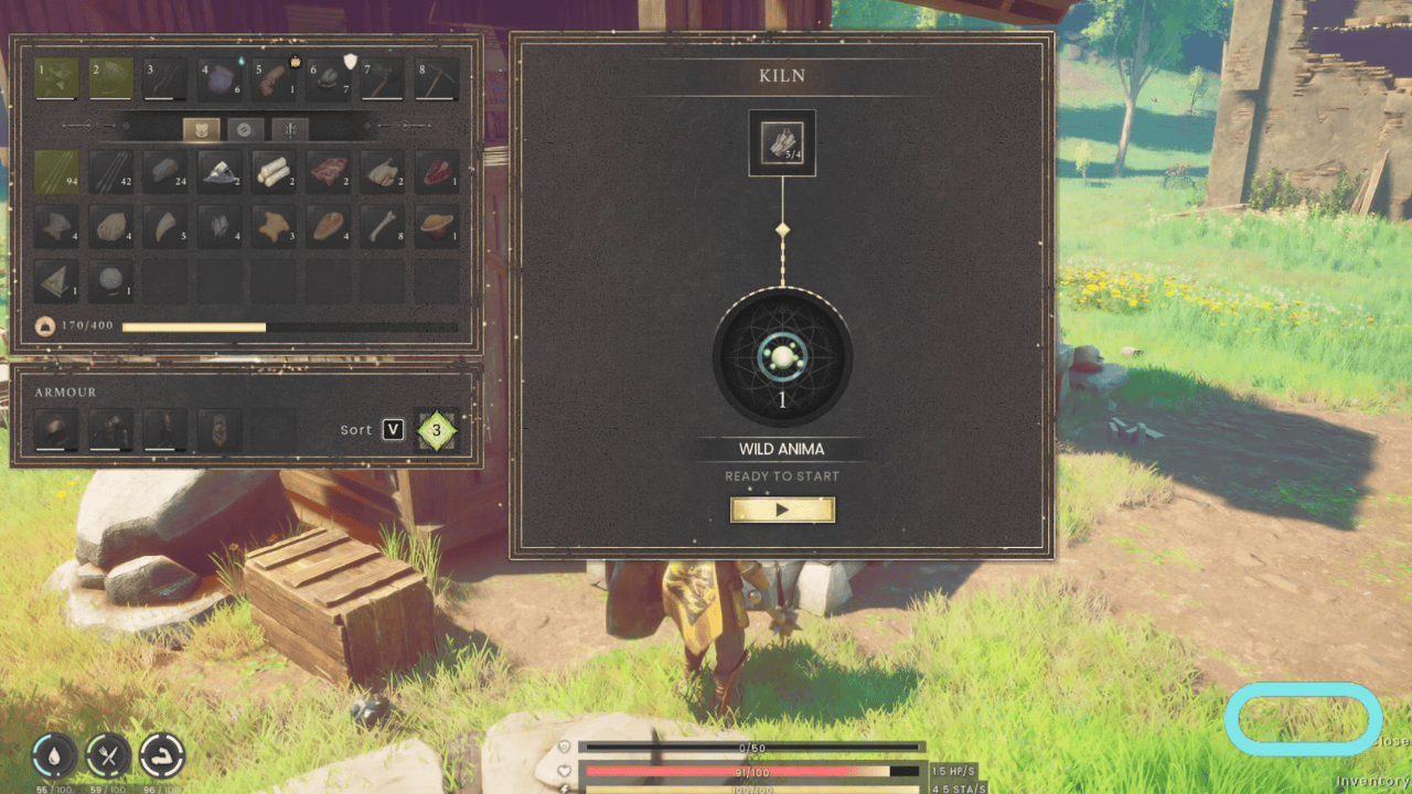 How to craft Wild Anima in Runescape Dragonwilds