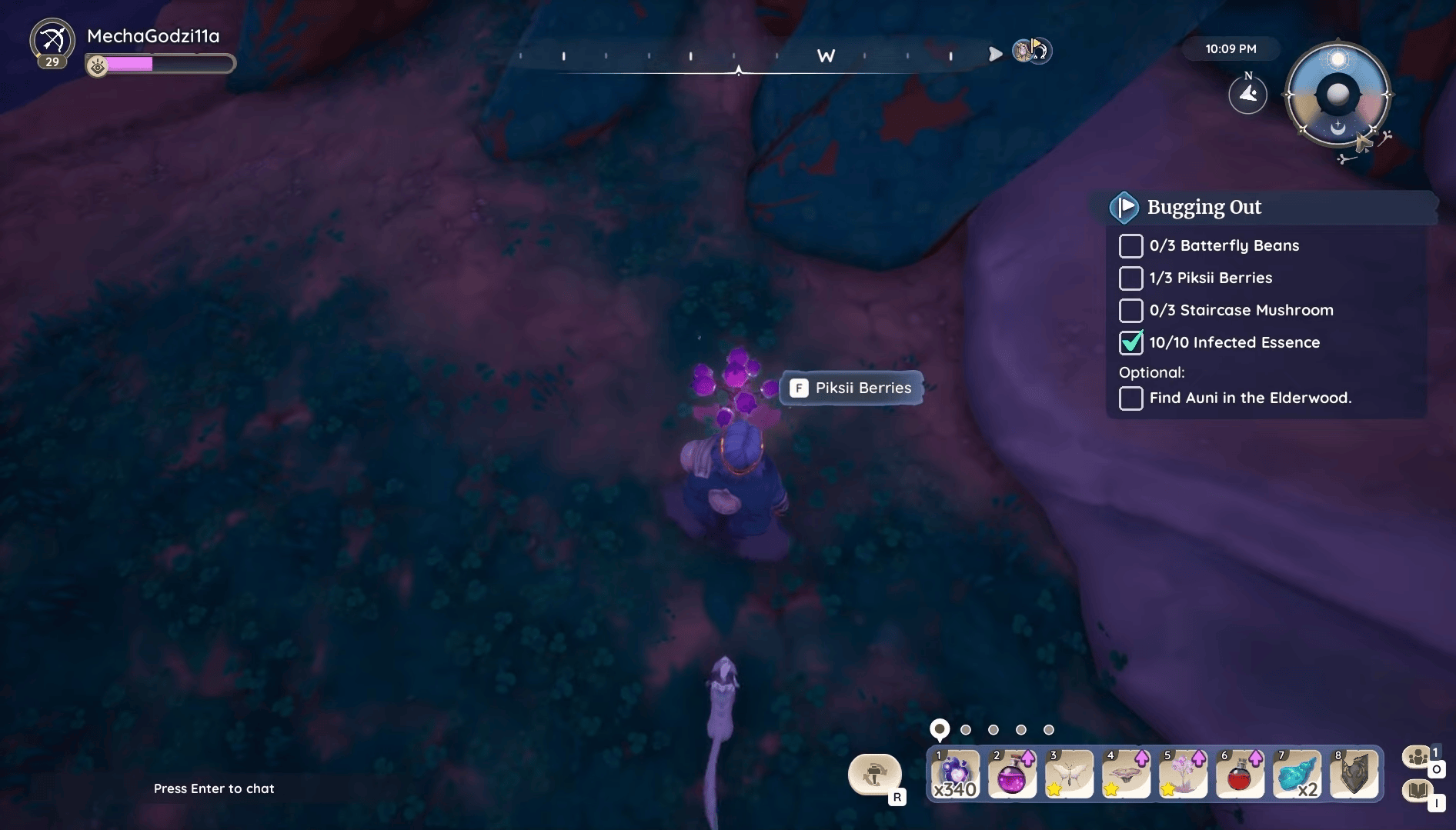 Palia Elderwood Fit for a Queen Bee Piksii's Tree Location