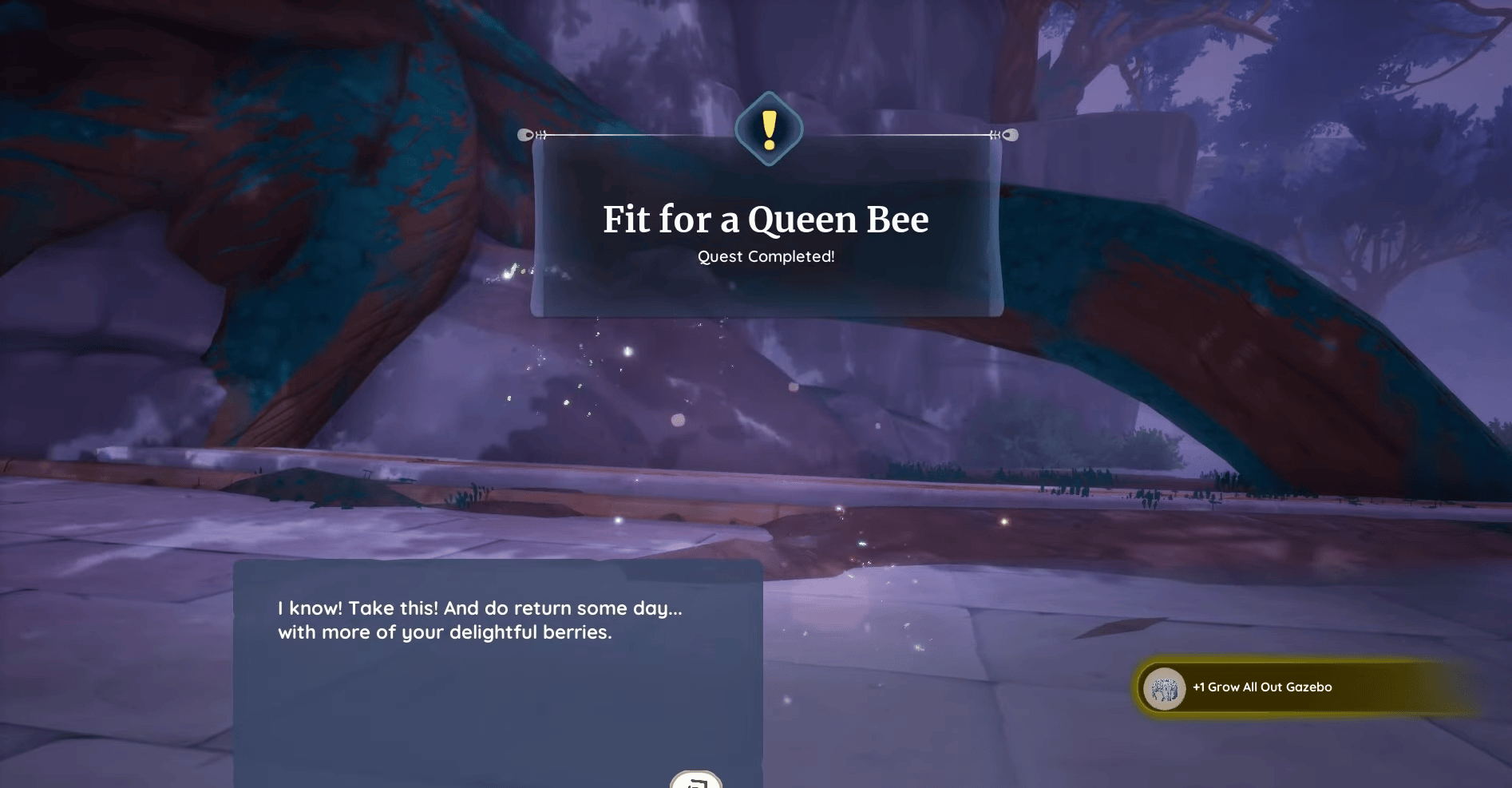 Palia Elderwood Fit for a Queen Bee Piksii's Tree Location