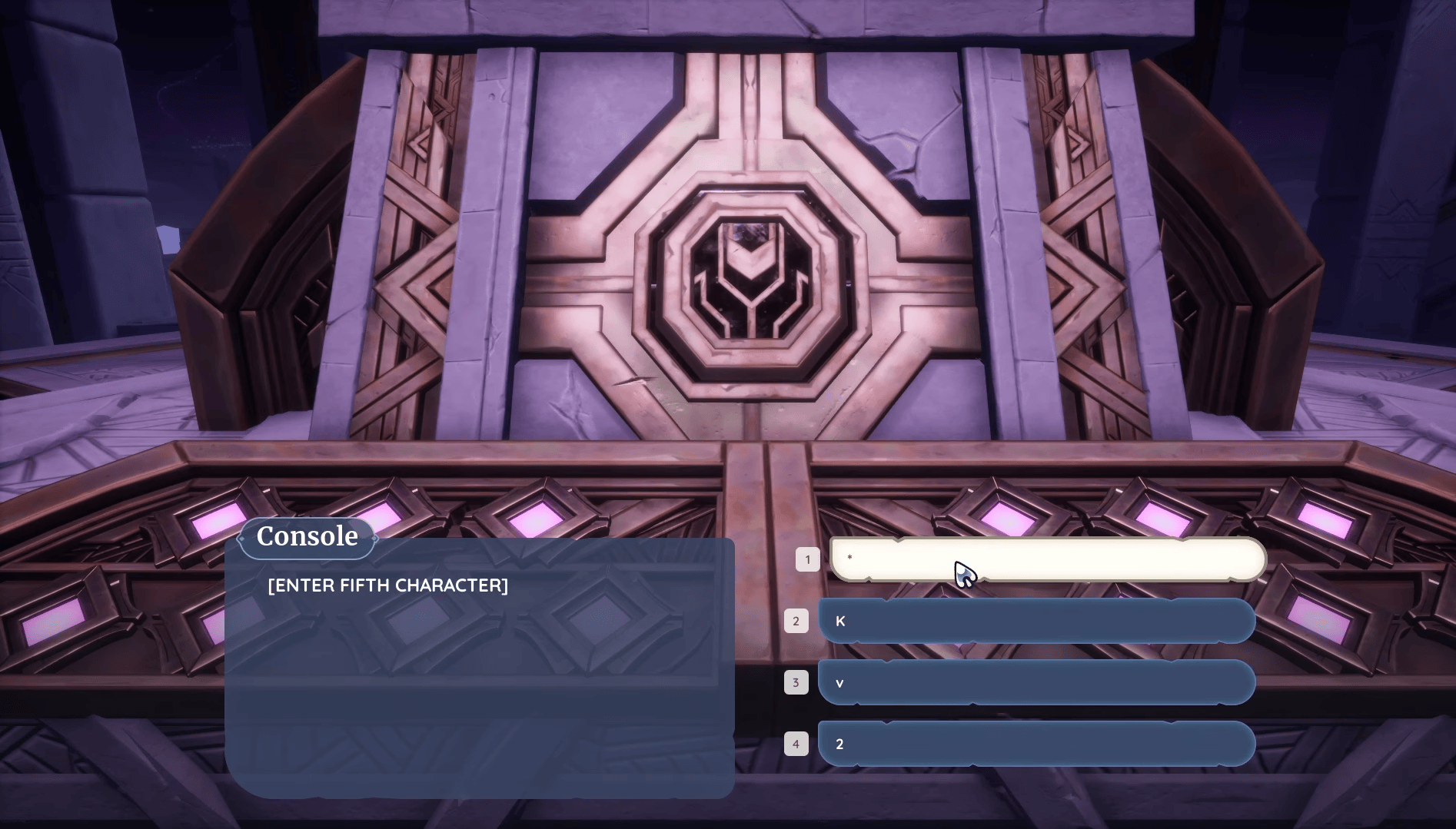 Console Password for Answering the Call Quest in Palia Elderwood