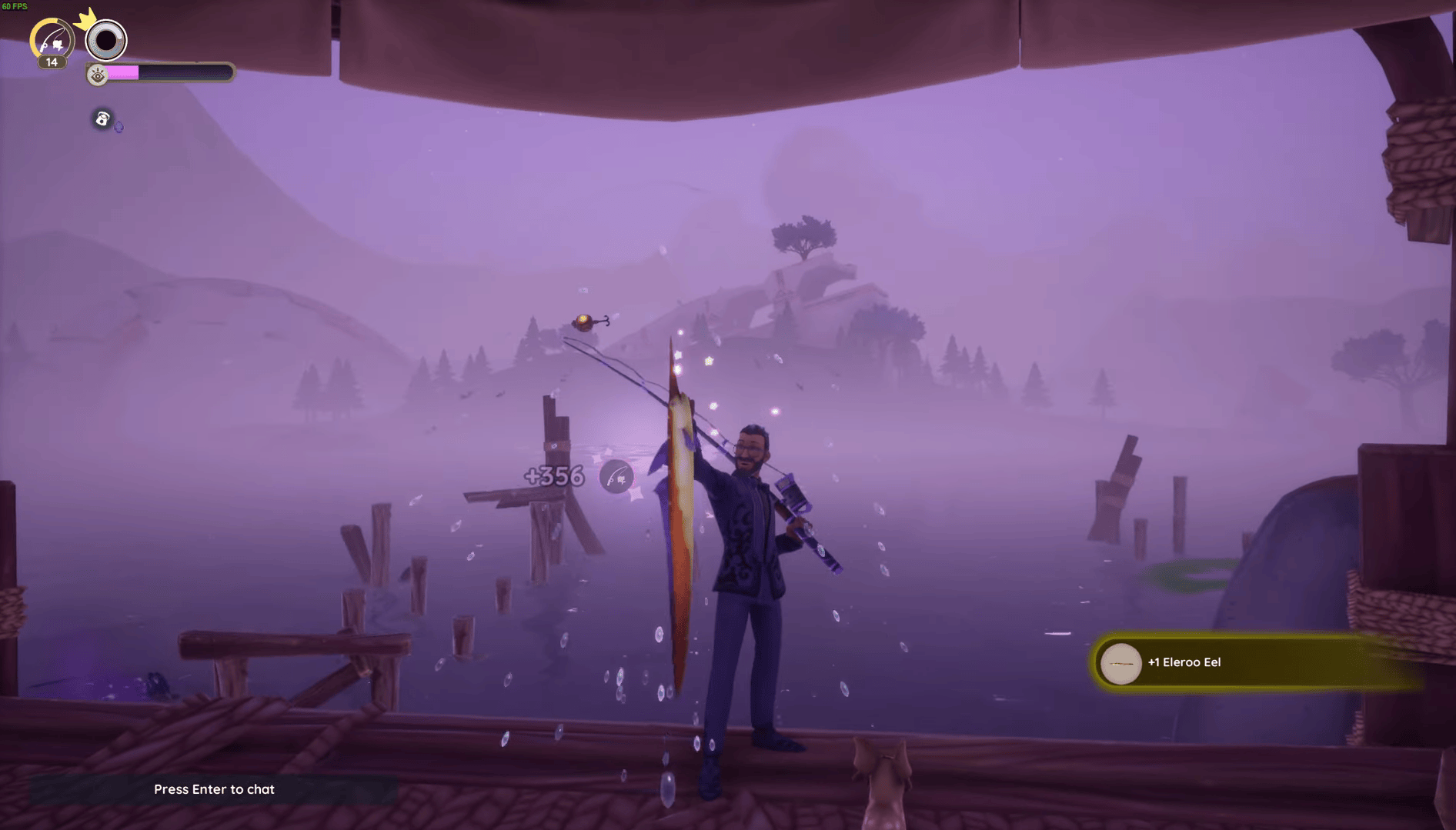 How to Get Eleroo Eel in Palia Elderwood