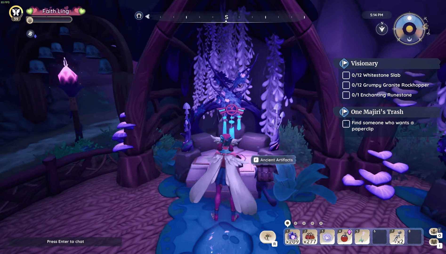 How to Equip a Relic in Palia Elderwood