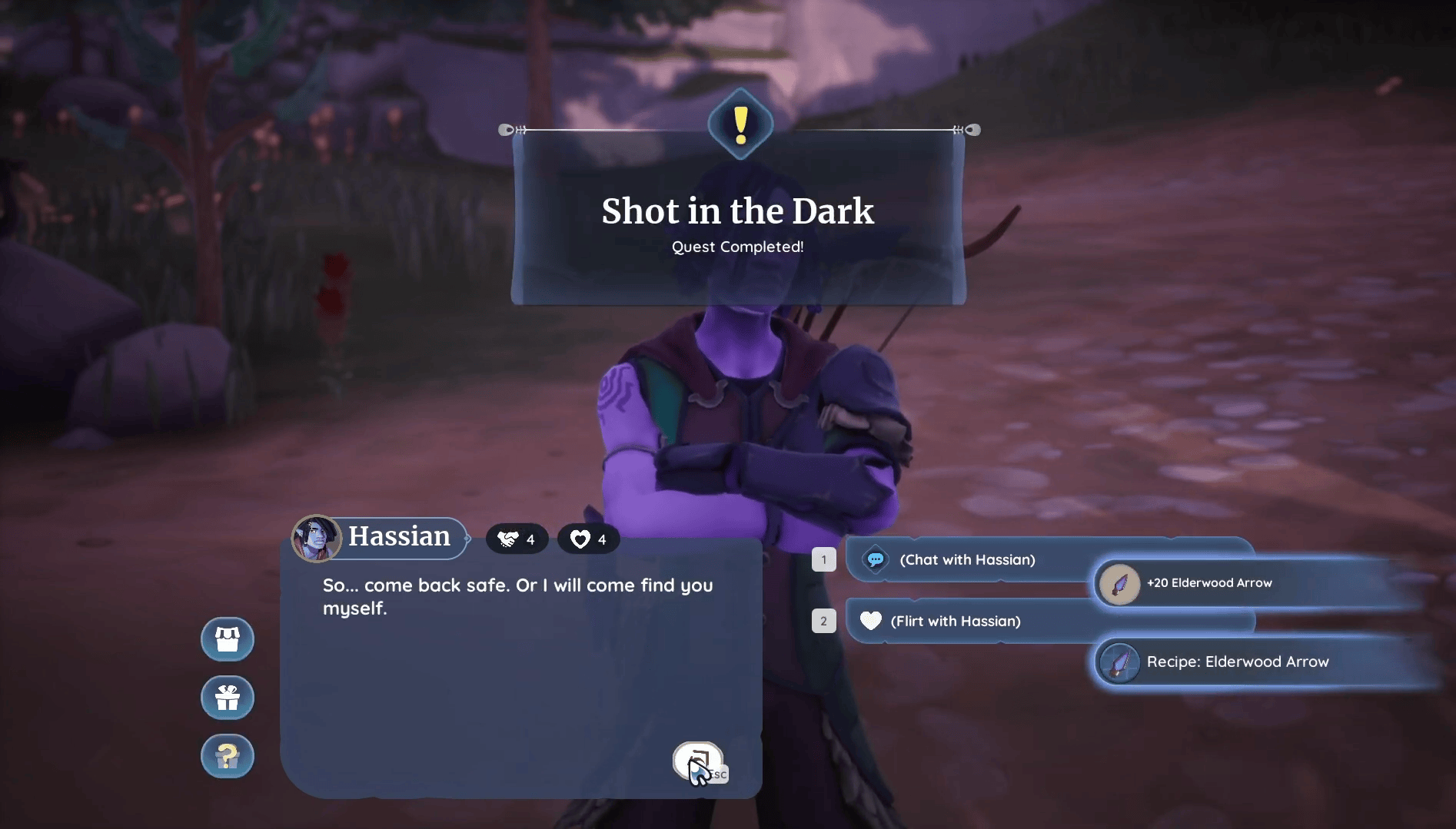 Palia Elderwood Shot in the Dark Quest Guide