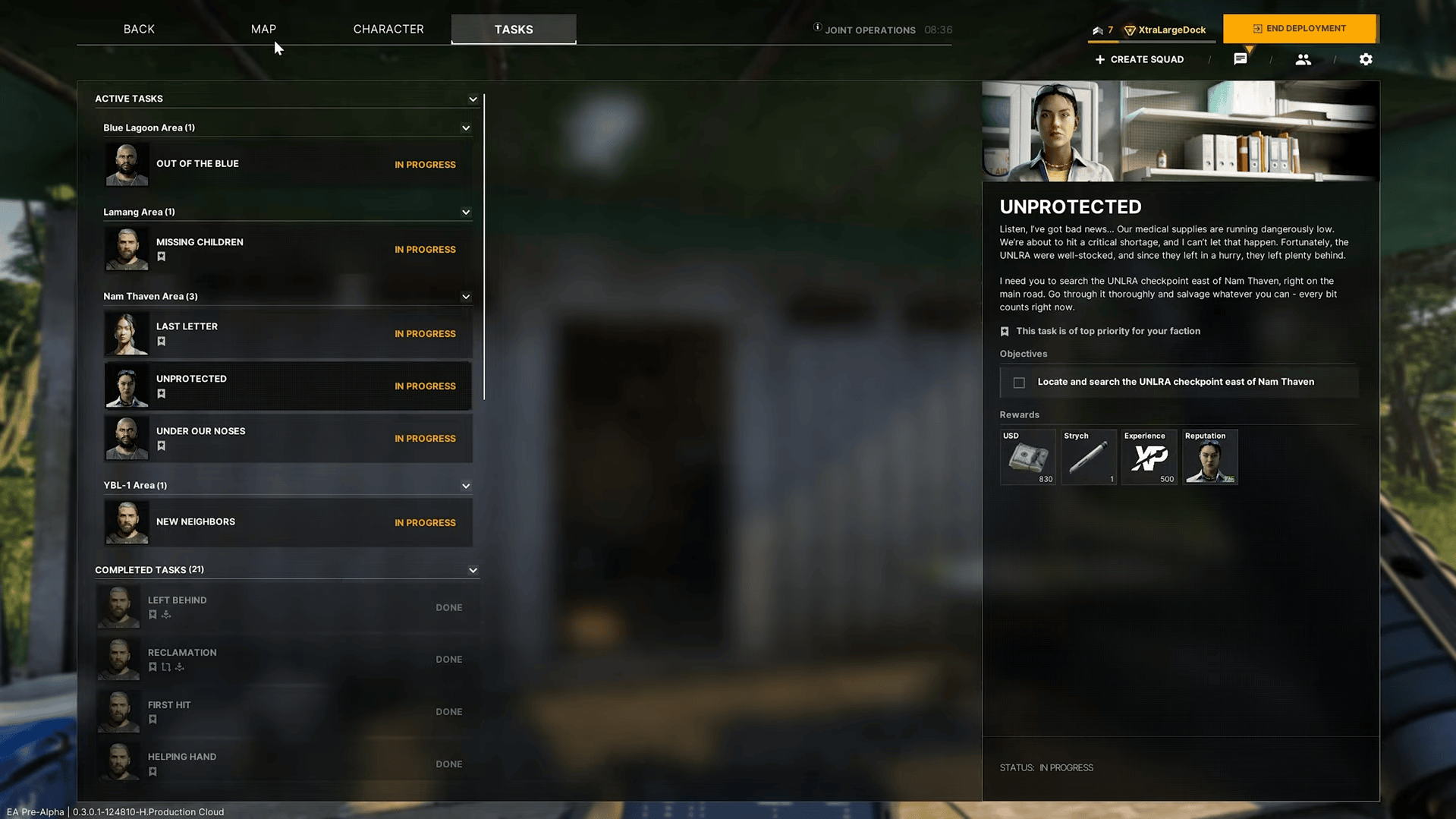 Unprotected Task Guide – Gray Zone Warfare