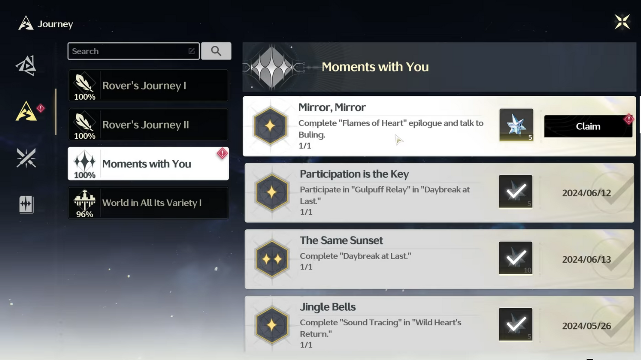 Wuthering Waves: MIRROR, MIRROR Trophy Guide