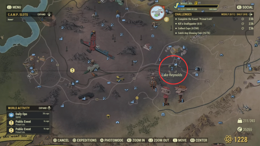 Where to Find July Axolotl in Fallout 76